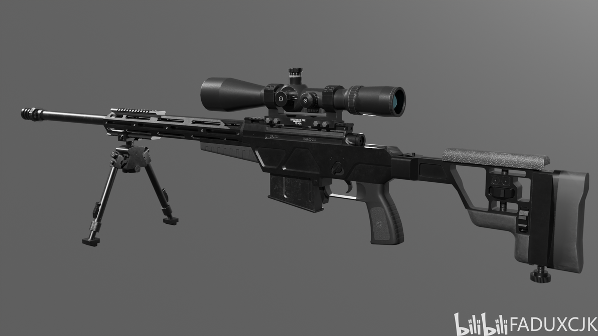 国产QBU202型8.6mm高精度狙击步枪 - 哔哩哔哩