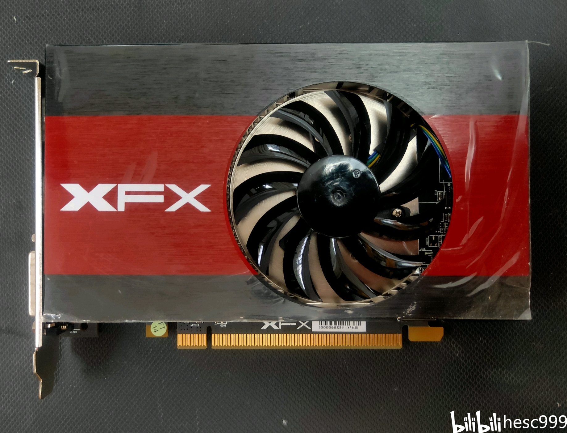 两张讯景XFX Polaris 21显卡改造单槽显卡小记 - 哔哩哔哩