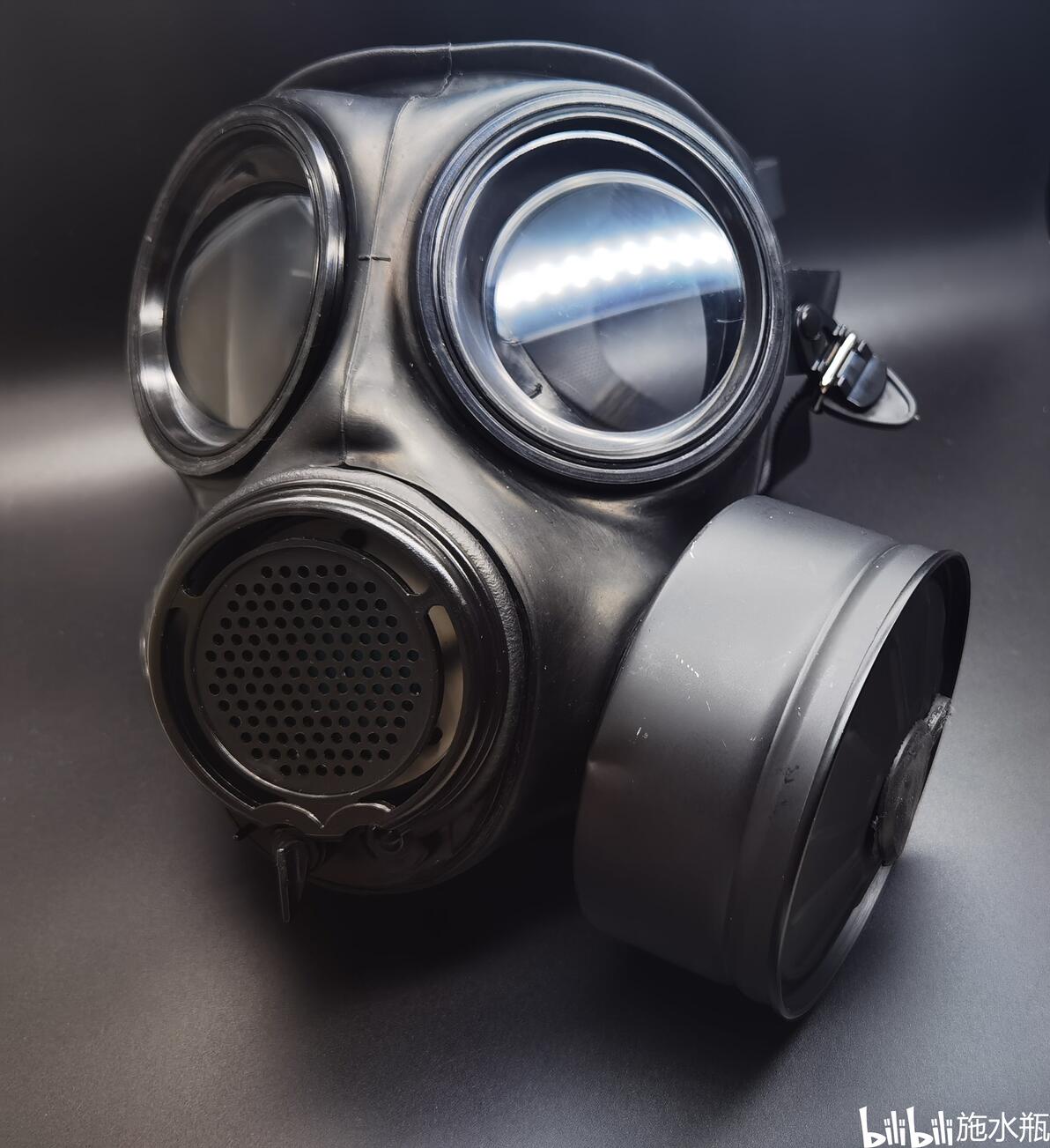 【水瓶战术】国产FMJ08式防毒面具拆解测评 - 哔哩哔哩