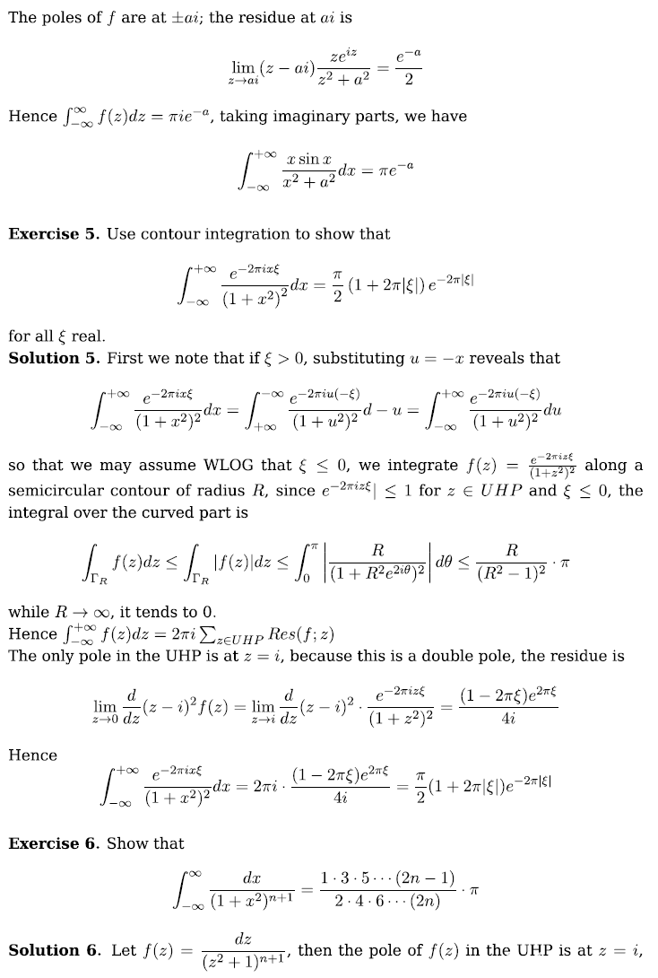 Stein Complex Analysis 复分析第三章答案 - 哔哩哔哩