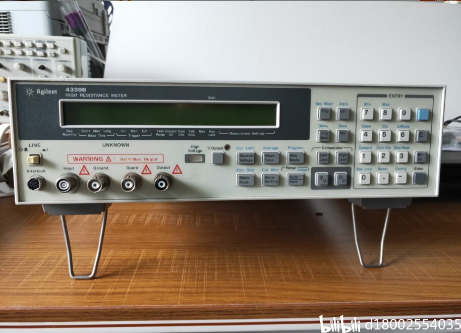 安捷伦Agilent 4339B高阻测试仪 - 哔哩哔哩