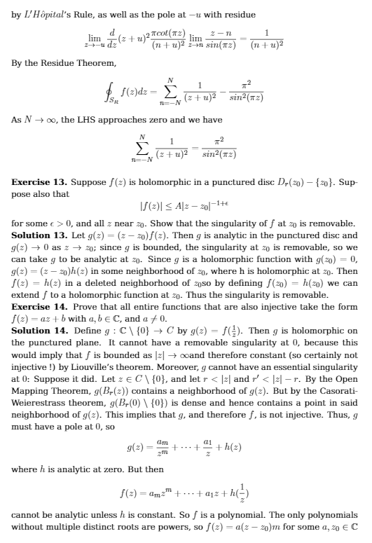 Stein Complex Analysis 复分析第三章答案 - 哔哩哔哩