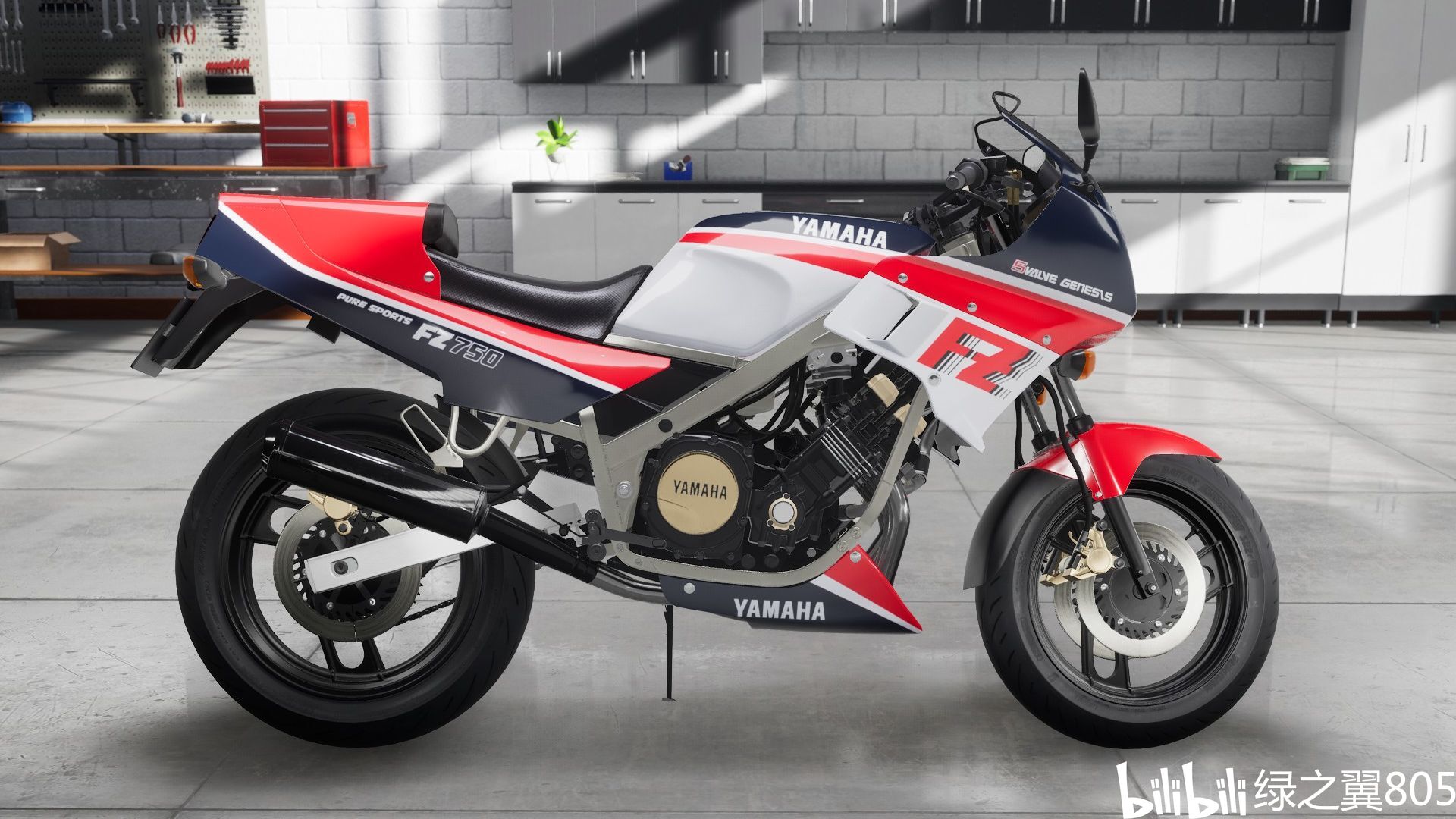 雅马哈Yamaha FZ 750 1986 - 哔哩哔哩