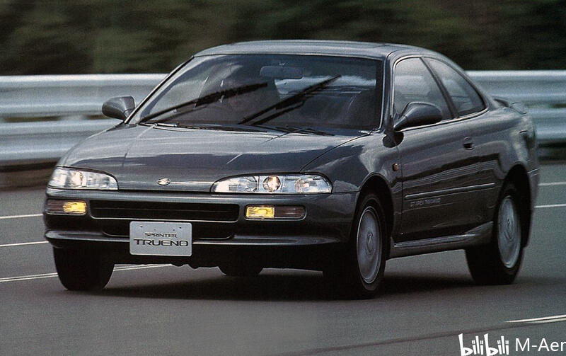 中古车型系列29——丰田Sprinter Trueno AE101 - 哔哩哔哩