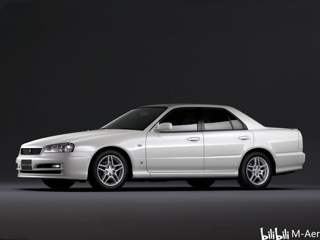 中古车型系列63——日产Skyline R34 - 哔哩哔哩