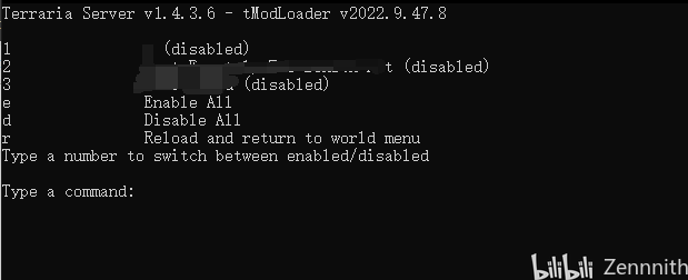 [干货]Tmod开服教程『进阶篇』泰拉瑞亚 tModloader 1.4.3.6 - 哔哩哔哩