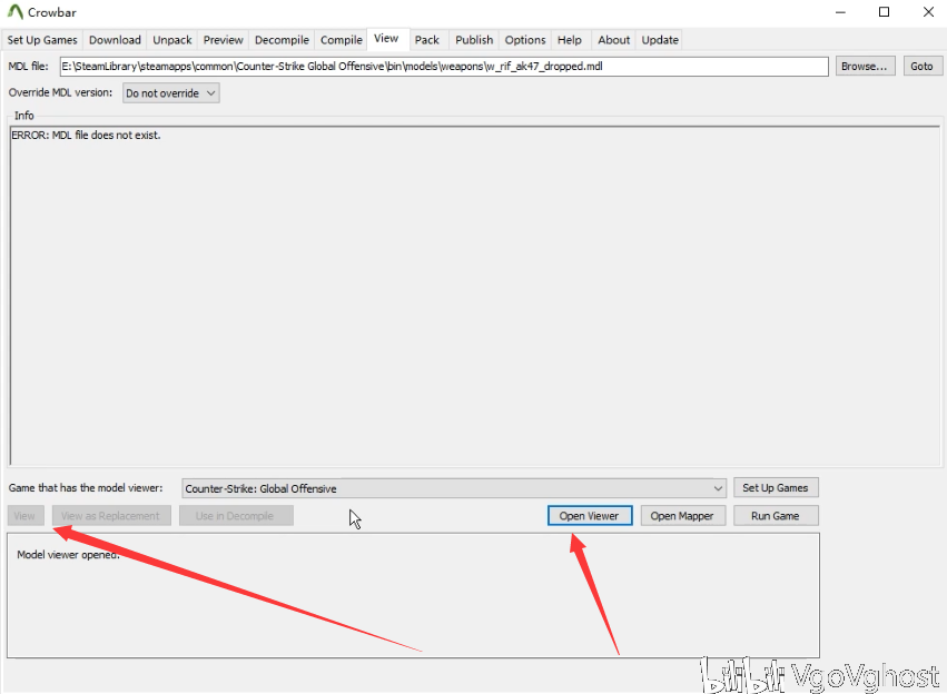 【Source引擎】（初阶）CS起源与CSGO Crowbar补充说明及SMD文件编辑前置环境 - 哔哩哔哩