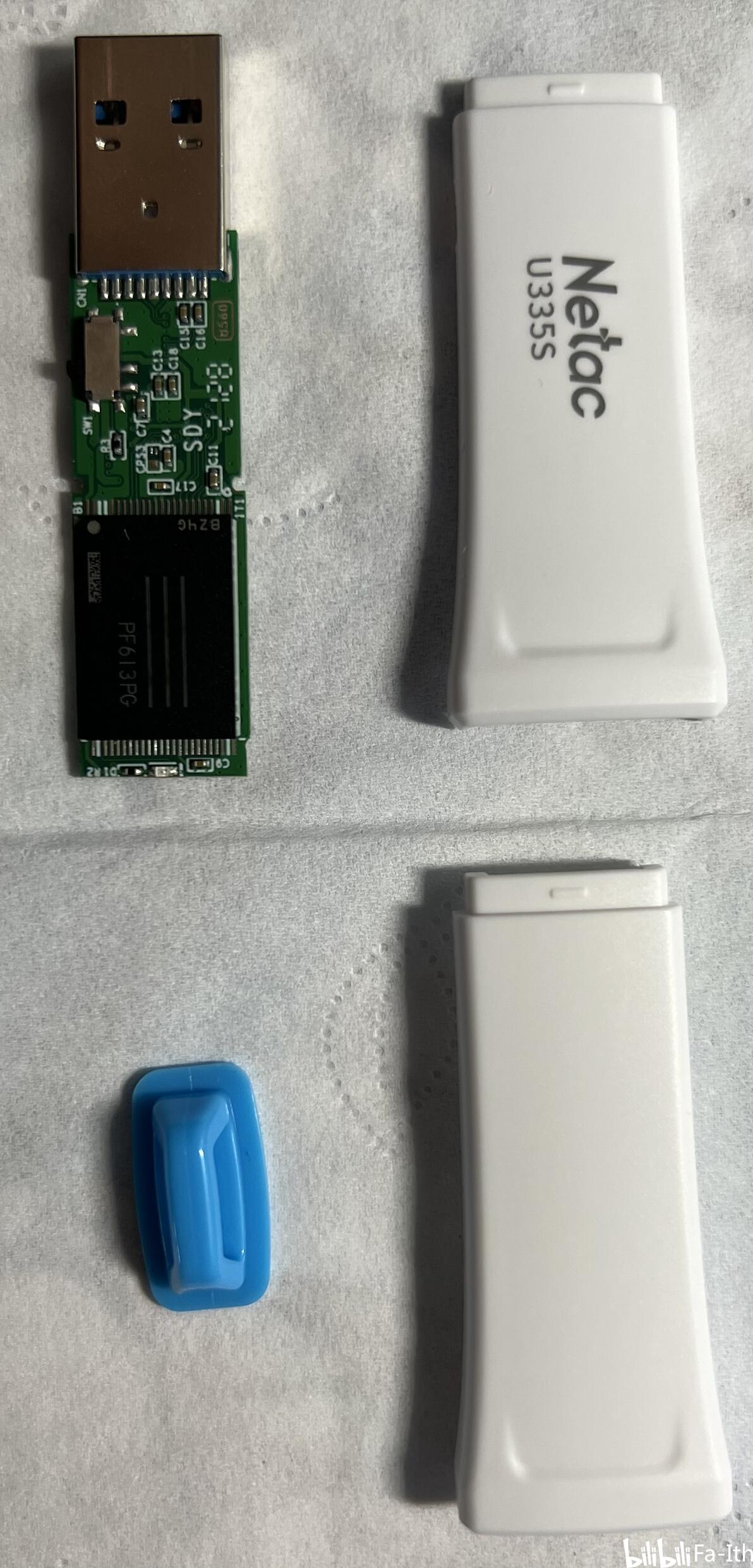 朗科(Netac) U335S拆解 - 哔哩哔哩