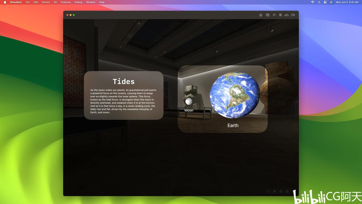 12 使用RealityKit增强你的空间计算App——AppleVisionPro应用开发学习 - 哔哩哔哩