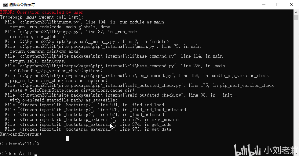 安装numpy、scipy、matplotlib 哔哩哔哩