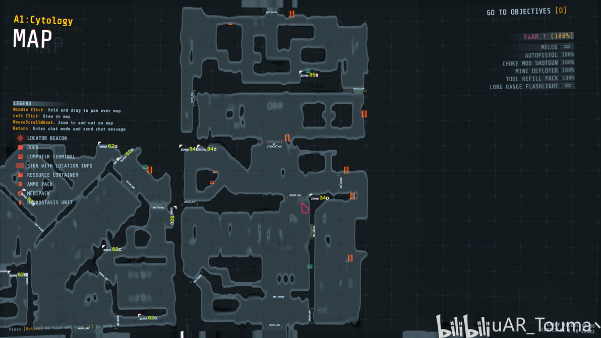 GTFO-Rundown4-A1地图 - 哔哩哔哩
