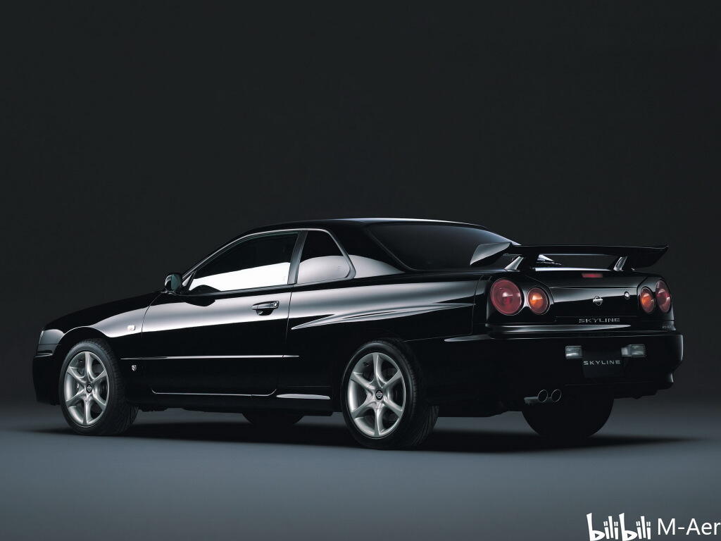 中古车型系列63——日产Skyline R34 - 哔哩哔哩