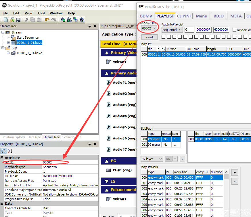 [教程]使用Scenarist UHD给UHDBD原盘简单添加字幕 - 哔哩哔哩