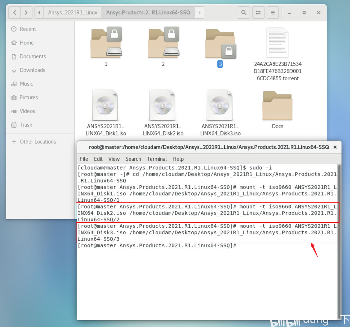 Linux (CentOS 7) 下安装Ansys 2021 R1 教程 - 哔哩哔哩
