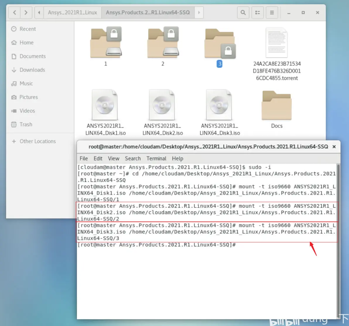 Linux (CentOS 7) 下安装Ansys 2021 R1 教程 - 哔哩哔哩