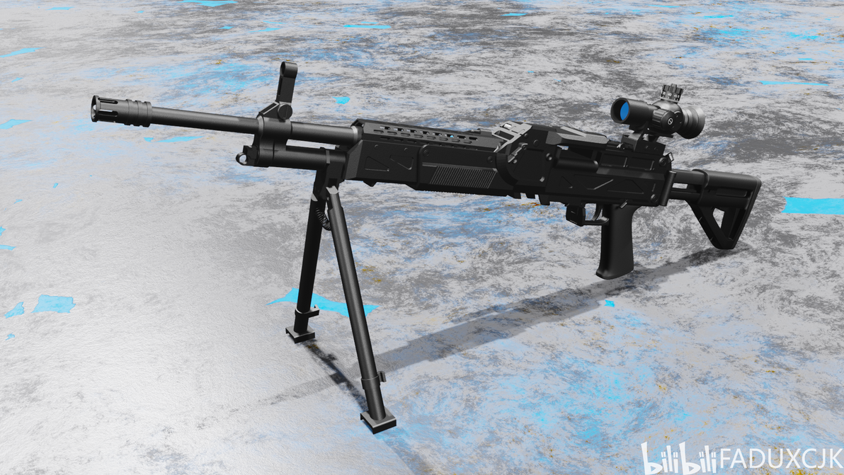 国产QJS201/QJB201班用轻机枪 - 哔哩哔哩