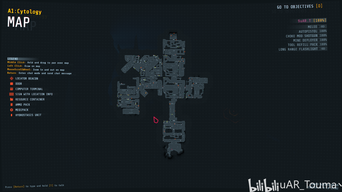 GTFO-Rundown4-A1地图 - 哔哩哔哩