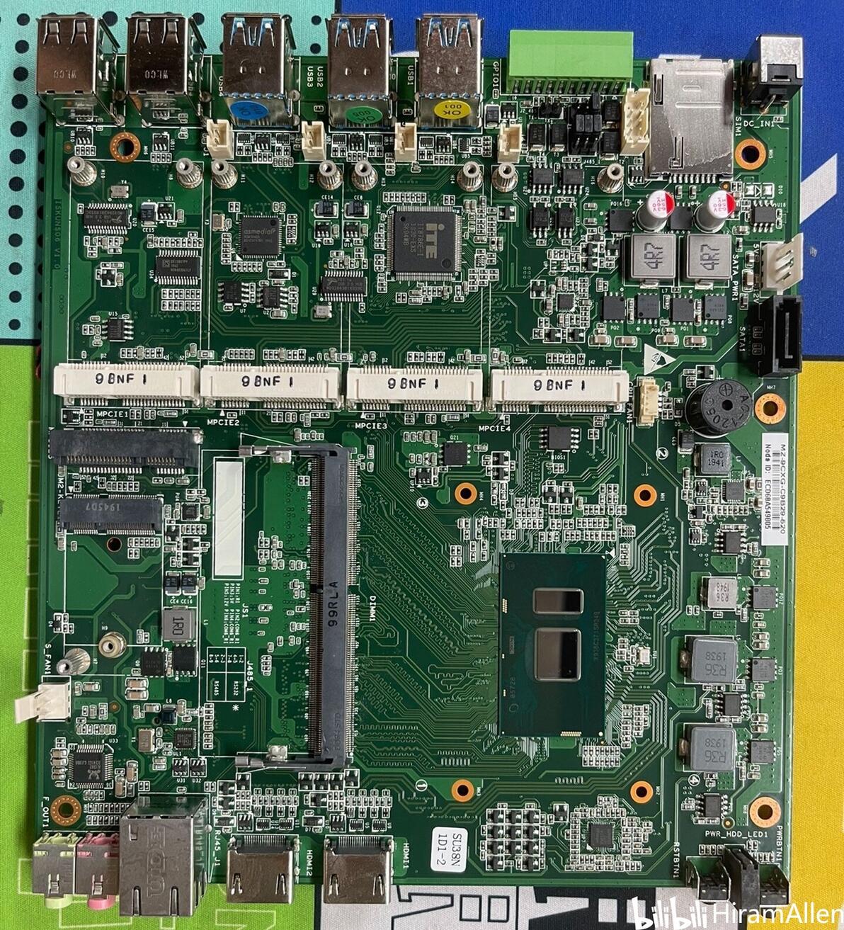 3865u MZ-9CXG工控主板折腾记录 - 哔哩哔哩