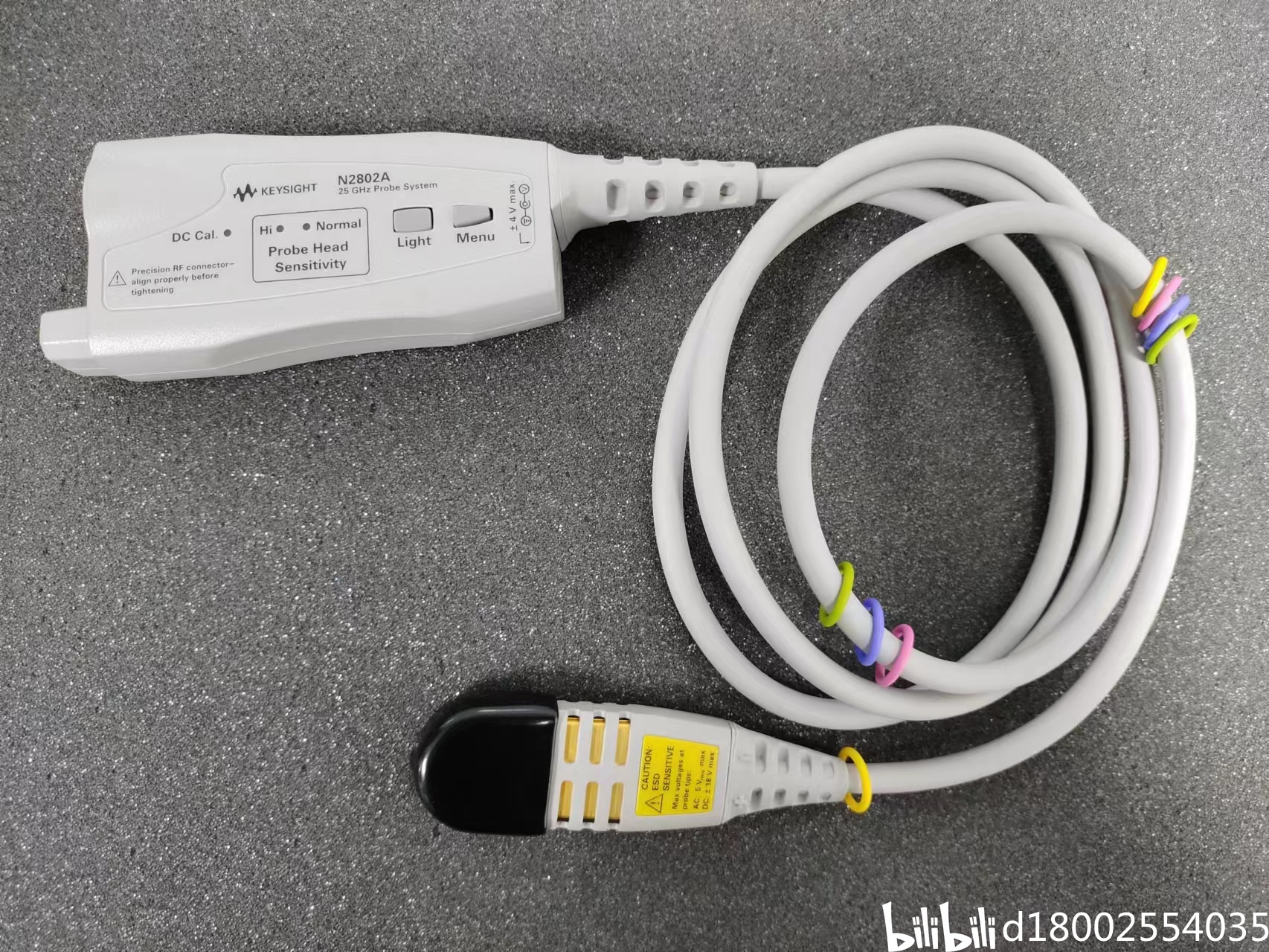 是德科技KEYSIGHT N2802A探头放大器 - 哔哩哔哩