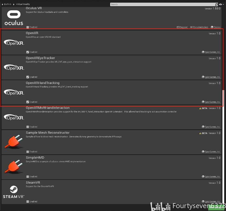 PICO4-UE4.27为例的VR模版串流工序 - 哔哩哔哩