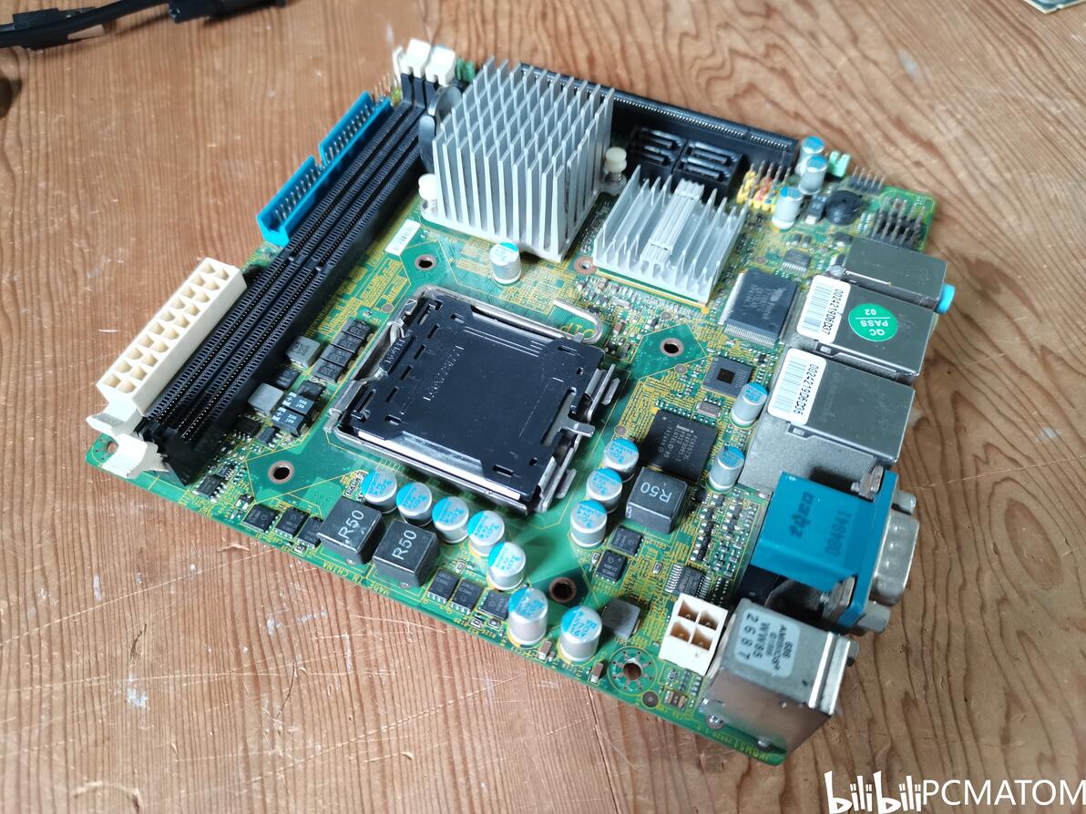 完整但并不算完美的LGA775 ITX主板——微星IM-Q35 - 哔哩哔哩