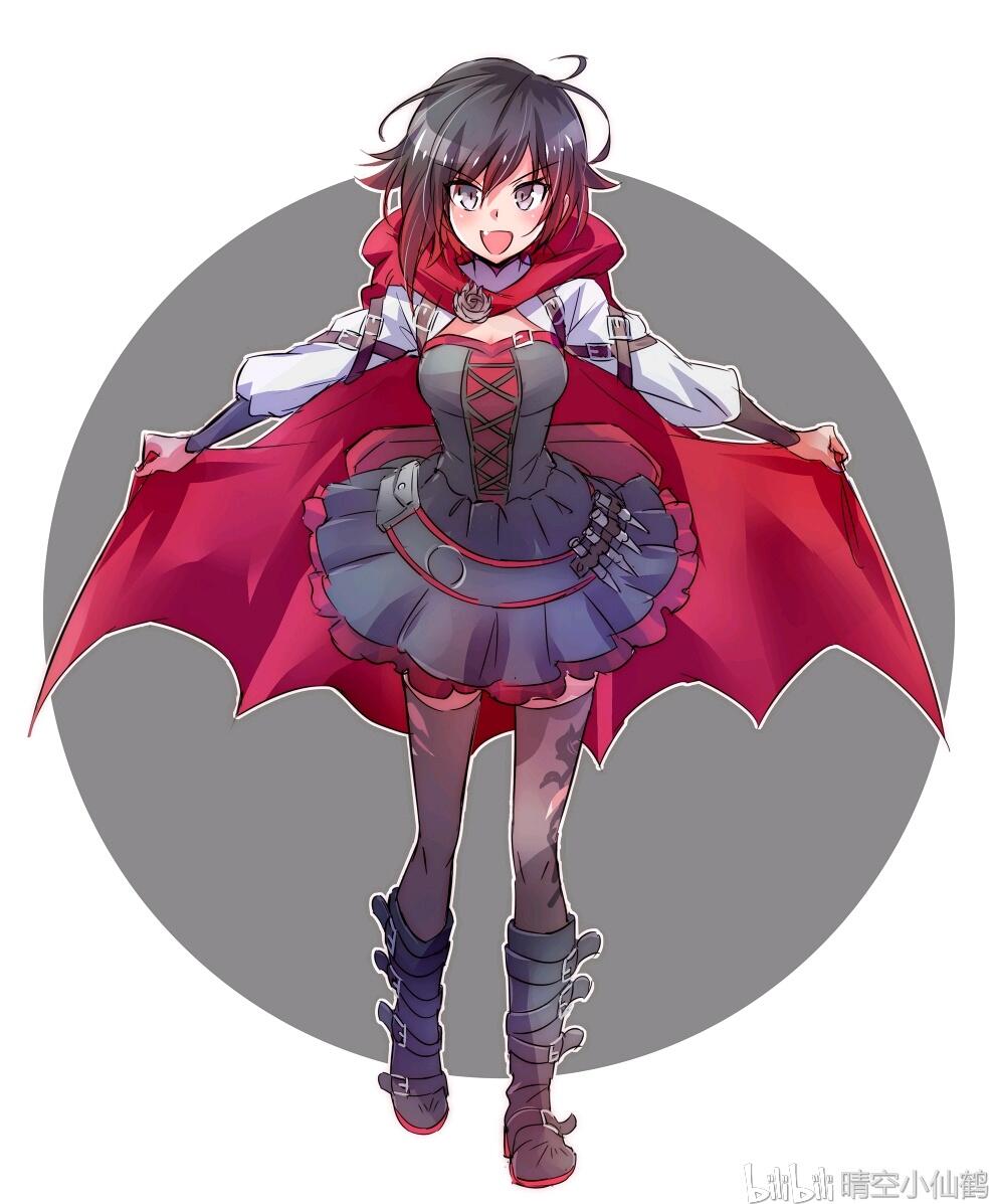 【RWBY】官方设定集翻译练习 Ruby Rose - 哔哩哔哩