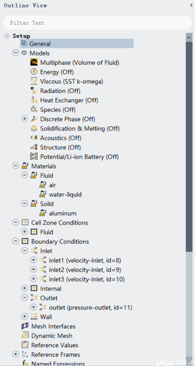FLuent多相流案例-VOF曝气池和水滴滴落（模型文件见评论） - 哔哩哔哩
