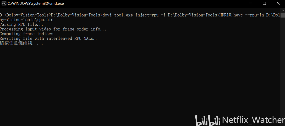 【教程】HDR10plus转Dolby vision杜比视界 - 哔哩哔哩
