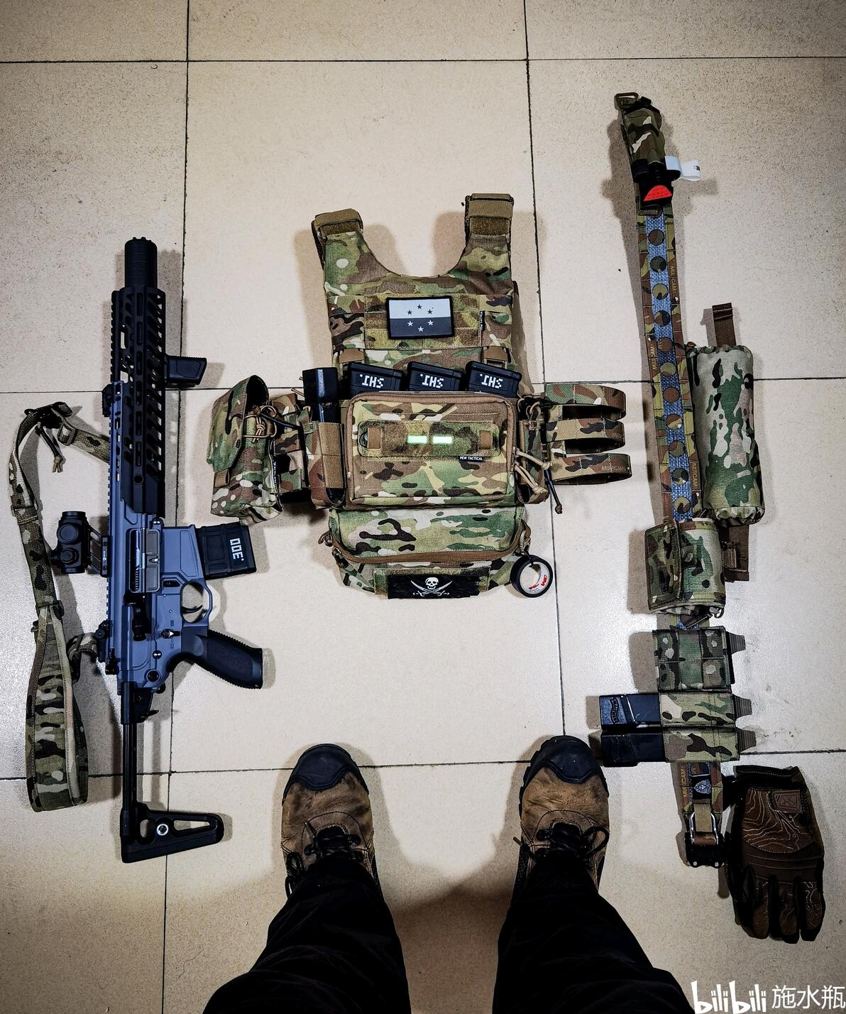 【水瓶战术】SS LV-119 连前后板都要拆开卖的模块化背心？ - 哔哩哔哩