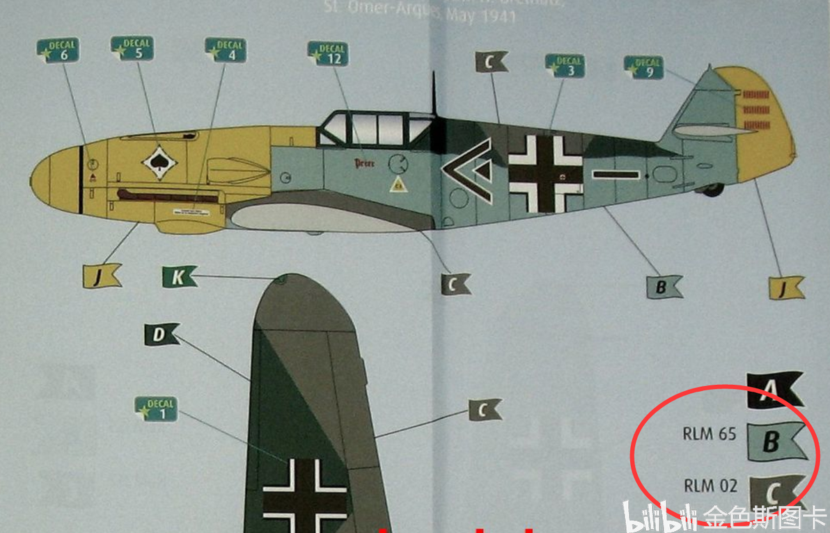 德国RLM与美国FS常用色对照速查表 - 哔哩哔哩