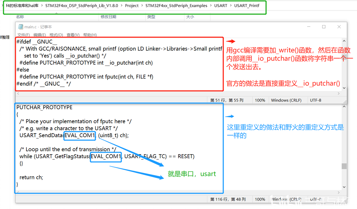 基于clion的野火stm32标准库开发(printf打印已解决) - 哔哩哔哩