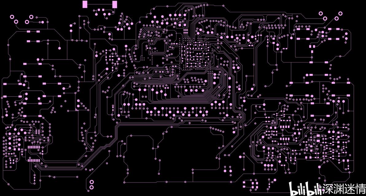 NDS改GBA，尝试搬电子元件用仿GBA形状PCB板改的 - 哔哩哔哩