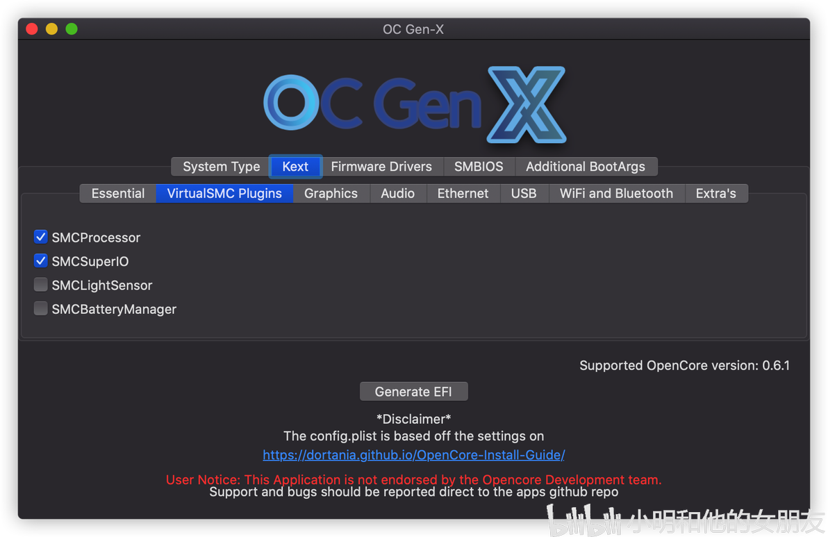 OC Gen X详细讲解教程----目前最小白的黑苹果OC引导定制工具（真的没有更简单了） - 哔哩哔哩