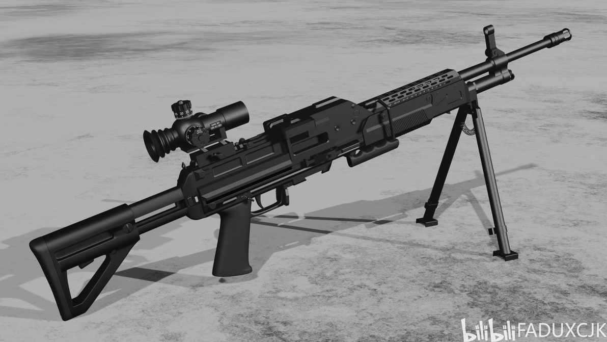 国产QJS201/QJB201班用轻机枪 - 哔哩哔哩