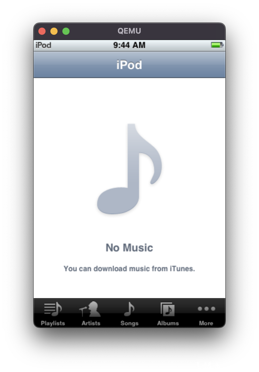 [中文]使用 QEMU 模拟 iPod Touch 1G 和 iPhoneOS 1.0（第一部分） - 哔哩哔哩