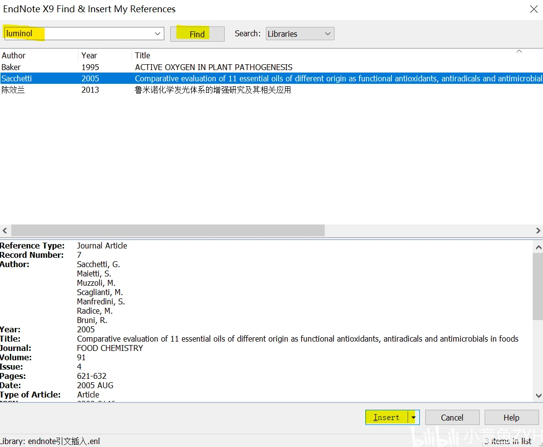 EndNote X9引文插入教程（含GB格式的插入方式） - 哔哩哔哩
