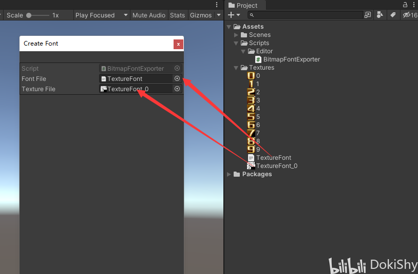 UGUI 数字使用图片显示 - BMFont - 哔哩哔哩