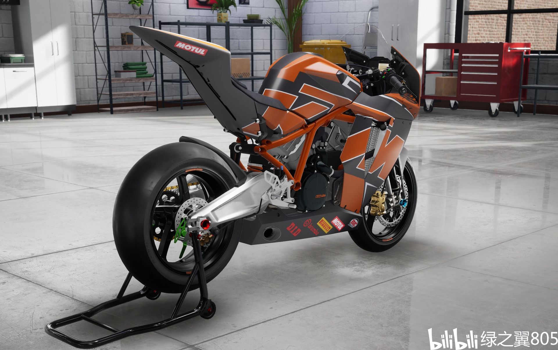 KTM 1190 RC8R 2014 改装竞速 - 哔哩哔哩