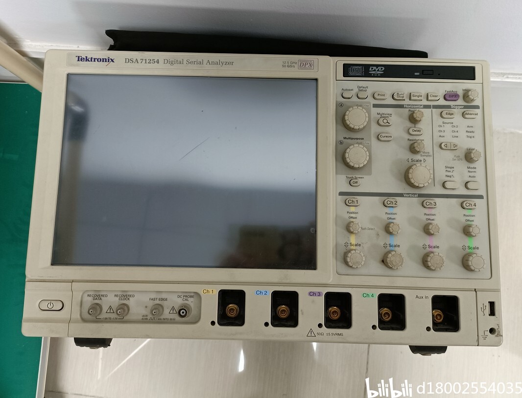 泰克Tektronix DSA71254示波器 - 哔哩哔哩