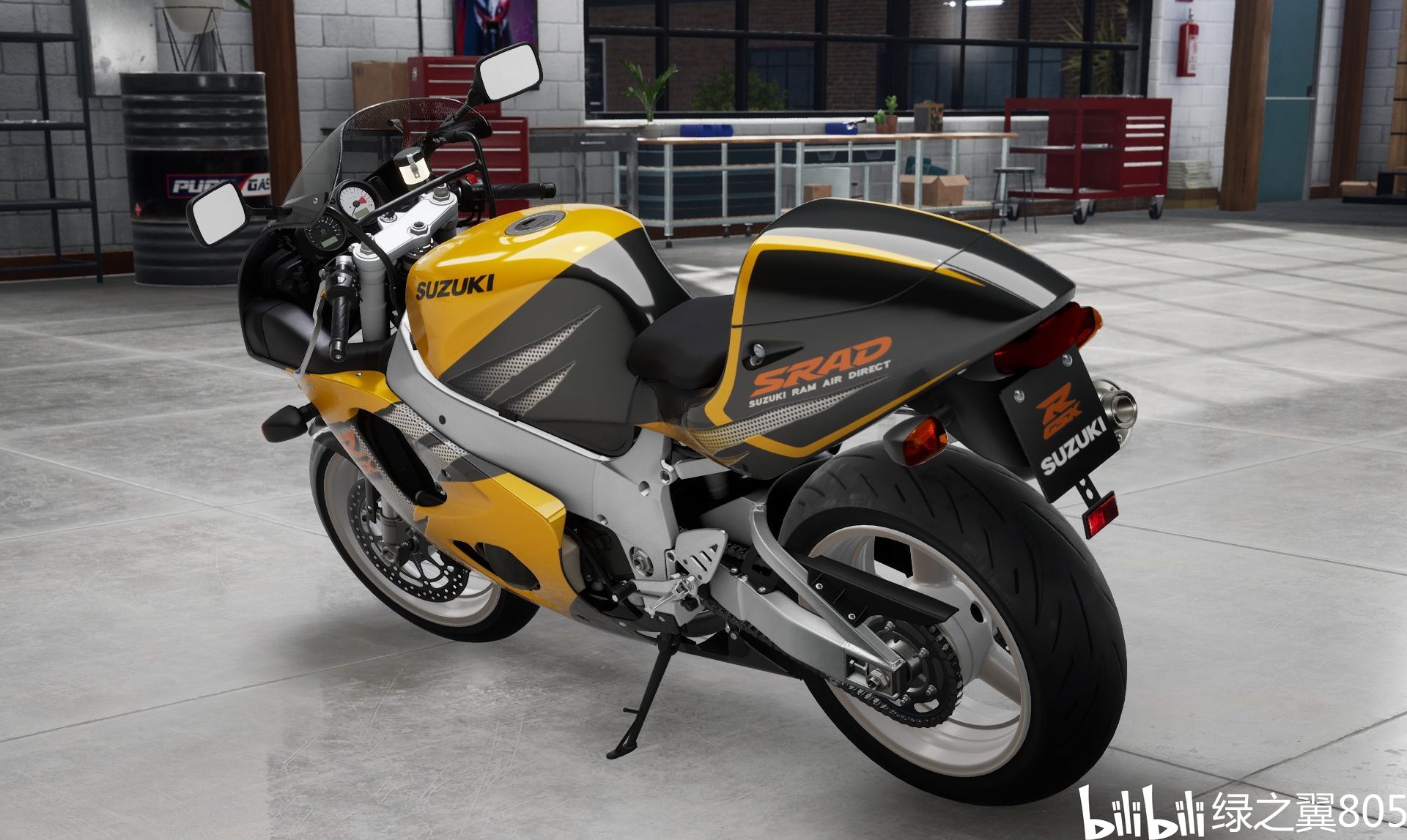 铃木SUZUKI GSX-R 750 SRAD 1998 - 哔哩哔哩