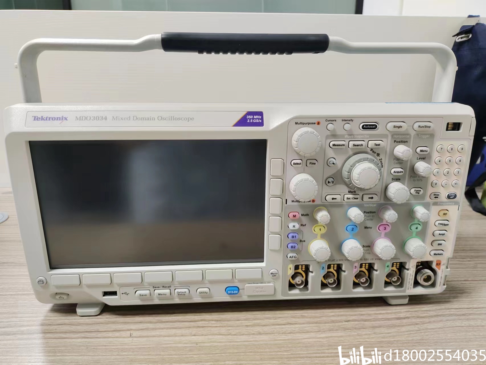 泰克Tektronix MDO3034混合域数字示波器 - 哔哩哔哩