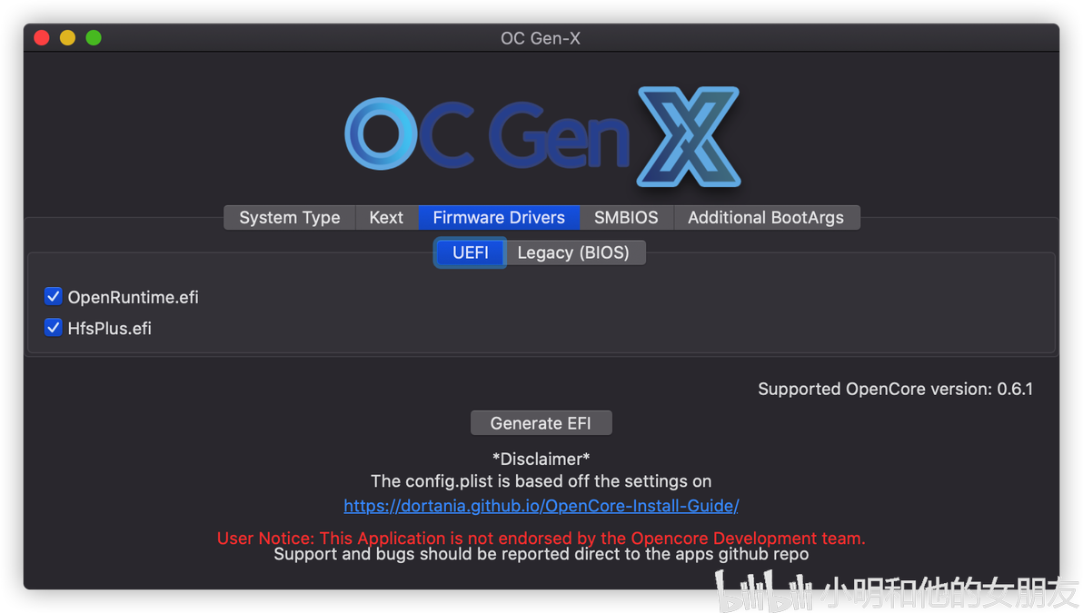 OC Gen X详细讲解教程----目前最小白的黑苹果OC引导定制工具（真的没有更简单了） - 哔哩哔哩