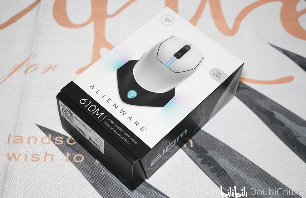 玩票还是玩真的？350小时持久续航 Alienware AW610M无线鼠标 - 哔哩哔哩