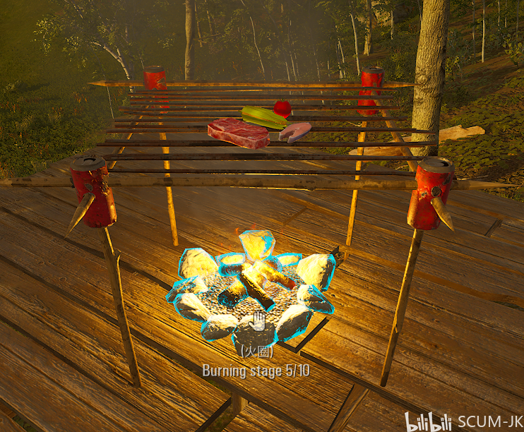 SCUM 可能是最简单易懂的烤肉教程 - 哔哩哔哩