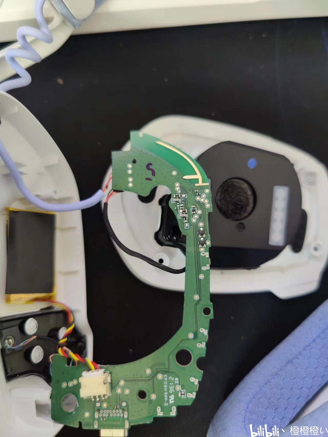 罗技Logitech G435耳机拆解 - 哔哩哔哩