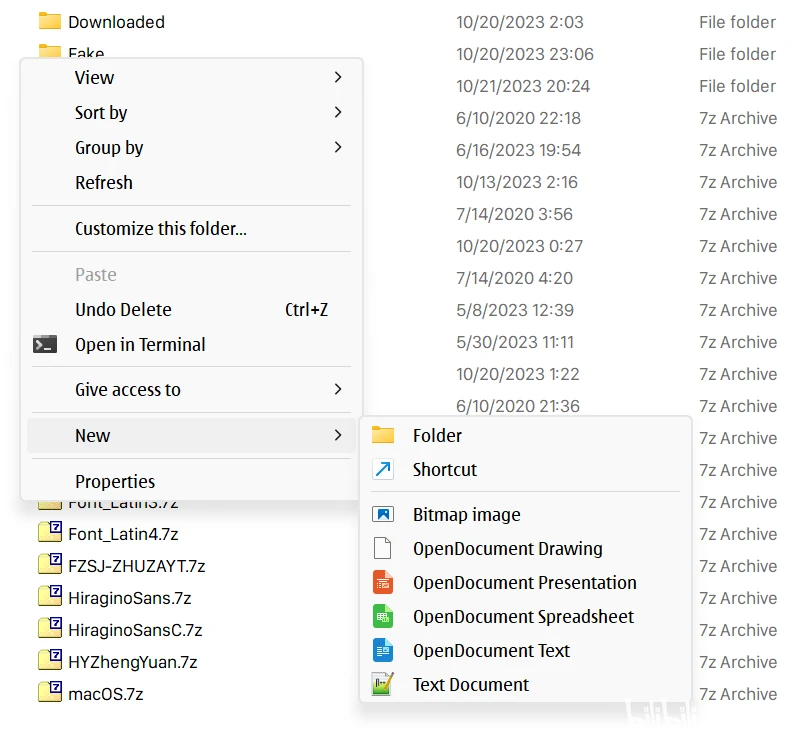 分享一些自己修改制作的字体，并替换系统字体 - 哔哩哔哩
