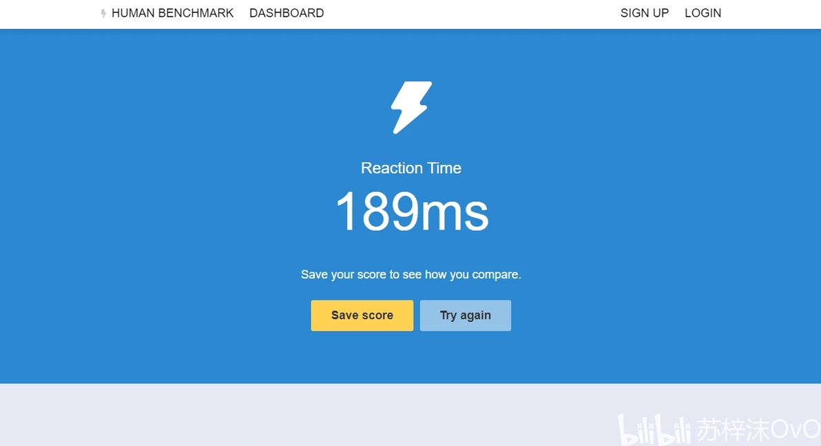 超级有趣的网站|可以测反应速度、听力测试等等：Human Benchmark - 哔哩哔哩