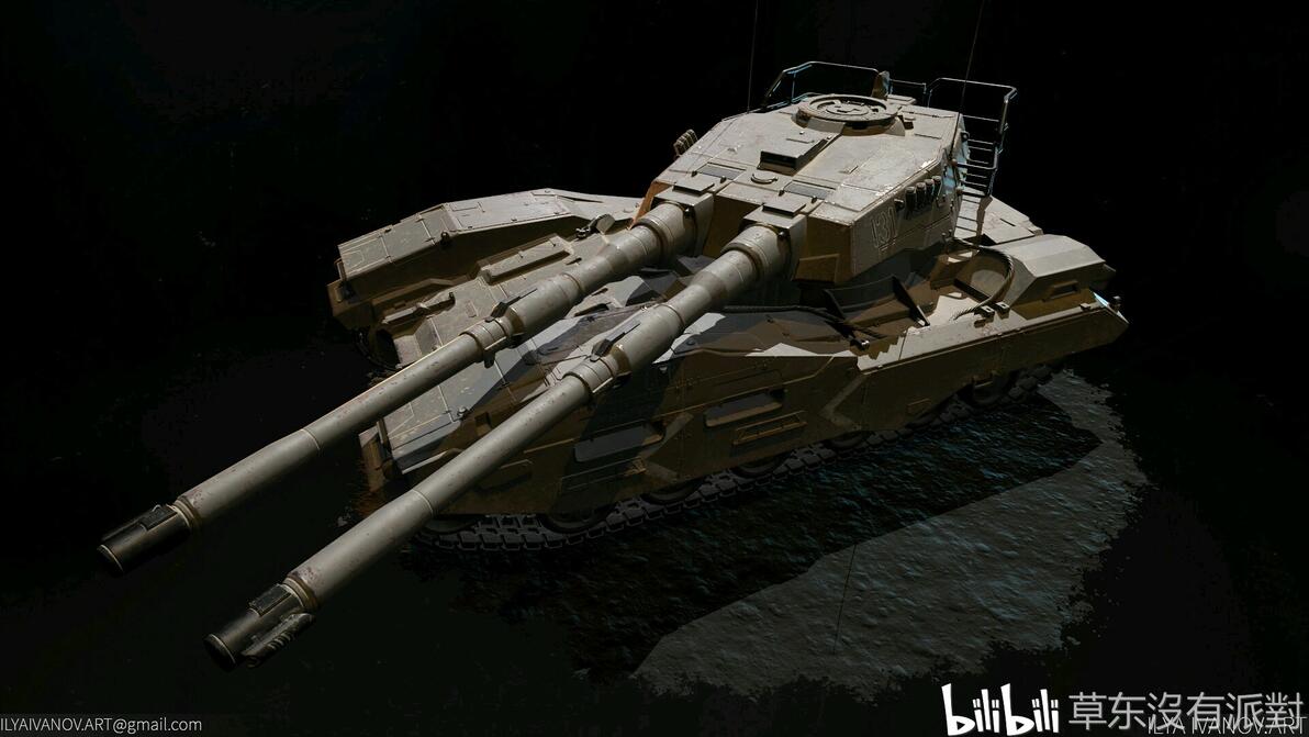 联邦61式坦克(Type 61 M.B.T.，61式戦车) - 哔哩哔哩