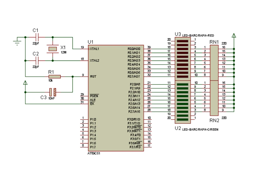 《零基础学习（51单片机+Proteus仿真）单片机设计54例》（逗比小憨憨） - 哔哩哔哩