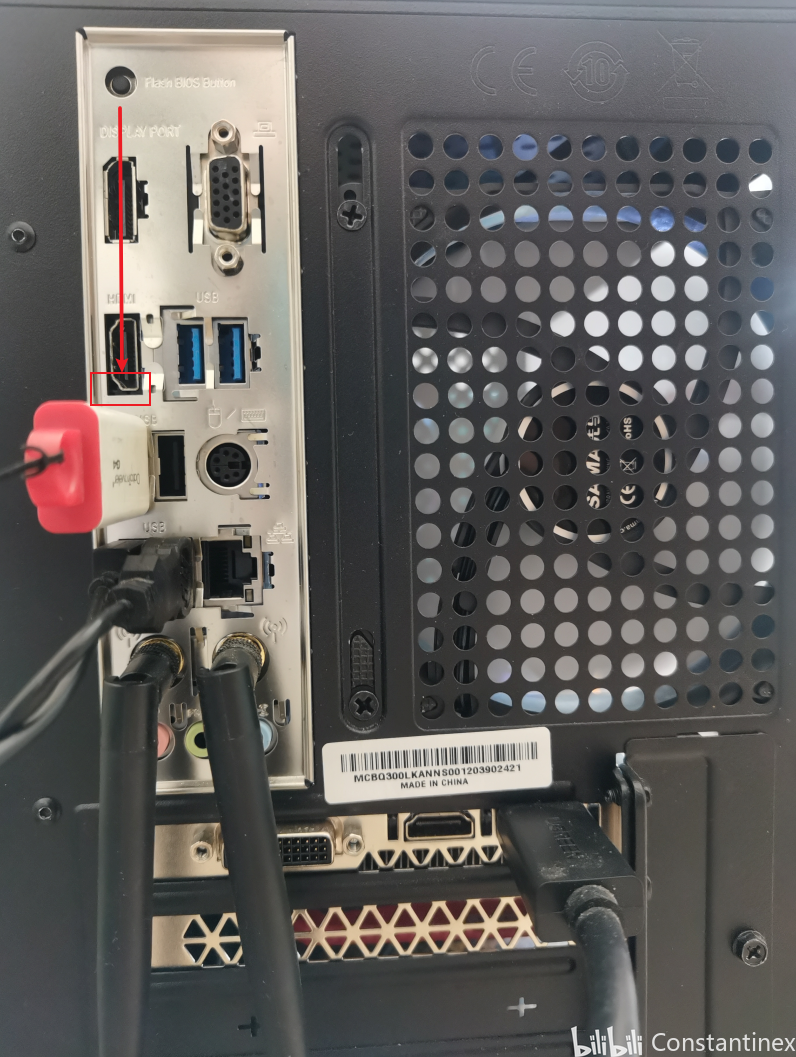 微星 MSI B550M PRO-VDH WIFI 主板 BIOS 更新失败 - FLASH BIOS BUTTON 拯救指南 - 哔哩哔哩